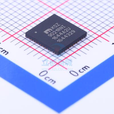 以太网芯片 KSZ9021RNI QFN-48_7x7x05P MICROCHIP(美国微芯)