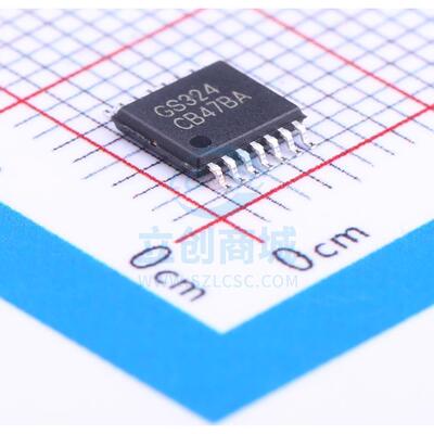 运算放大器 GS324-TR TSSOP-14 Gainsil(聚洵)