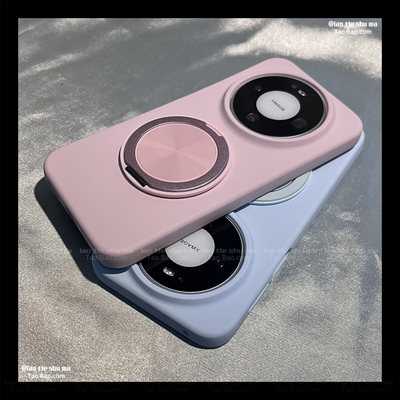 ins灰粉色360°旋转支架S50适用VIVO X300PRO/X200 PRO MINI手机壳X100Ultra液态硅胶S20软糯耐脏S19简约S30