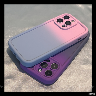 ins撞色渐变纯色S20适用VIVO X200 PRO MINI手机壳X70/S17/X80/X100软硅胶X90/S16E防摔全包S18/S12个性S15女