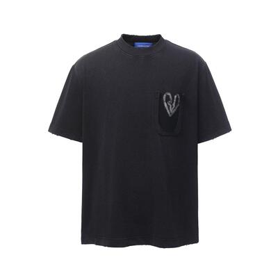 美式复古重磅350g双纱印花T恤