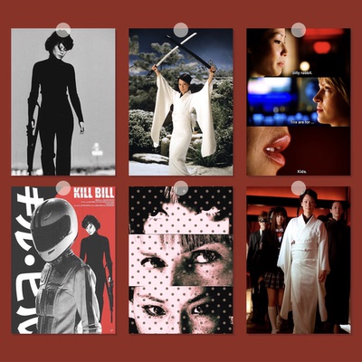 杀死比尔｜KILL BILL昆丁电影海报｜石井御莲卧室客厅宿舍装饰画