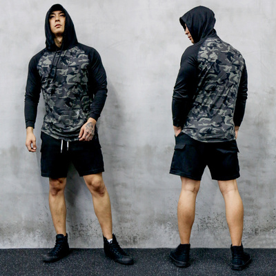 2018韩版休闲装情侣宽松连帽衫