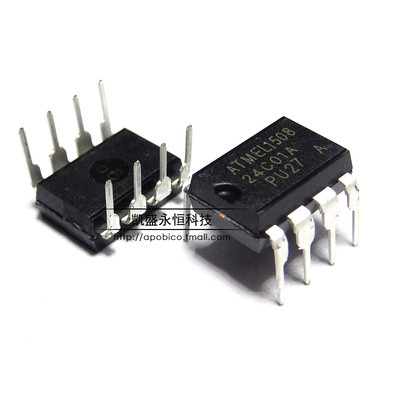 直插 AT24C01 24C01AN 24C01BN 24C01 DIP-8 存储器/串口EEPROM