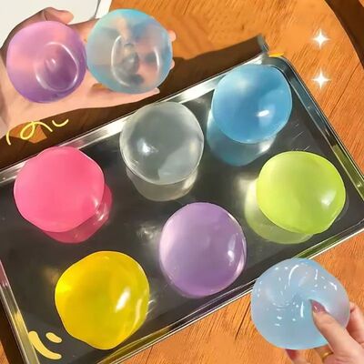 Soft And Squeezable Coconut Oil Handmade Squeezing Ball Fidg