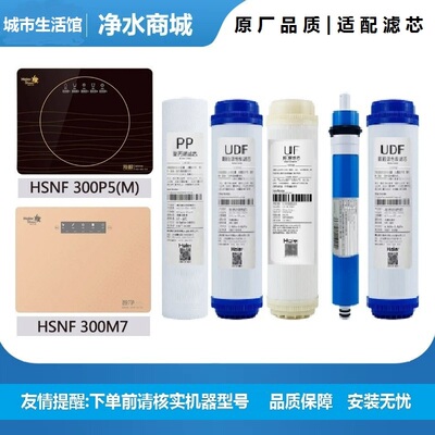 海尔施特劳斯净水机器滤芯HSNF-300P5M/MX/300M7智净超滤膜通用型