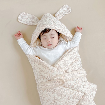 初生婴儿包被春秋宝宝产房包单