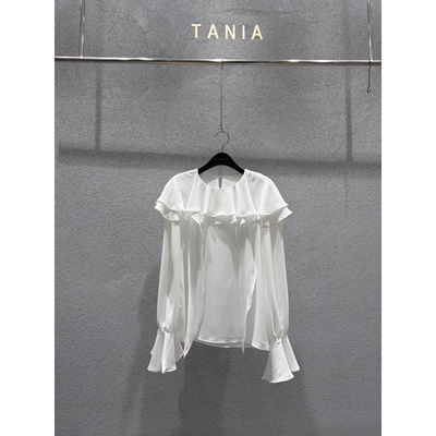 TANIA韩国代购㊣女士26秋季新款热卖休闲真品时尚推荐人气衬衫