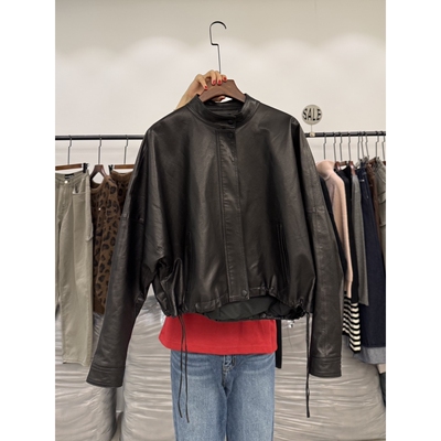 WATER MELON东大门直邮㊣女装新品真品26春夏推荐夹克羊皮