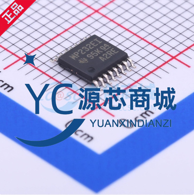 全新原装 MAX3232EIPWR 丝印MP232EI 贴片TSSOP16 收发器芯片