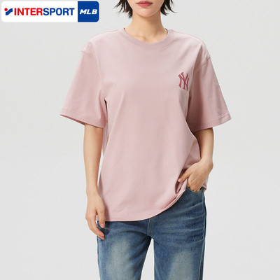 MLB短袖T恤男装女装2026春季新款运动休闲时尚透气半袖3ATSM0563