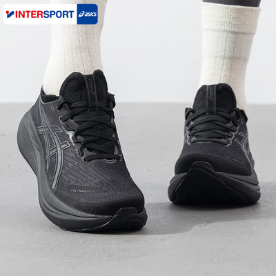 ASICS亚瑟士亚瑟士女鞋 25款跑步鞋GEL-NIMBUS 27稳定马拉松跑鞋