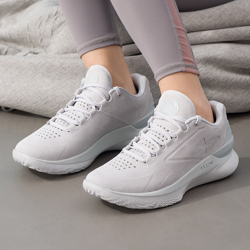 安德玛男鞋运动鞋CURRY 1 Low Flotro Lux缓震篮球鞋3027603-100