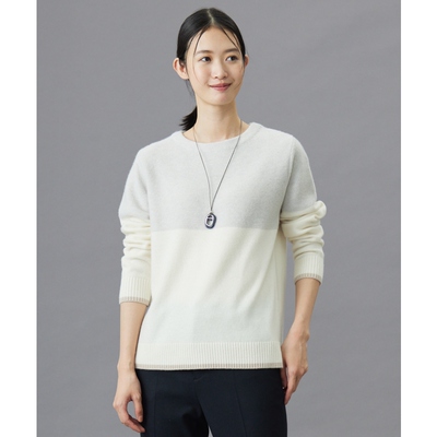 J.PRESS可洗CAT船领拼接设计感时尚适宜针织衫女ONWARD