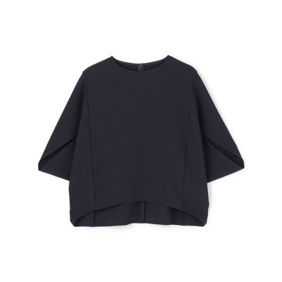 UNFILO时尚休闲适宜简约乔其纱多尔曼上衣套头衫女ONWARD