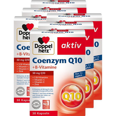 德国双心辅酶Q10软胶囊呵护心肌.