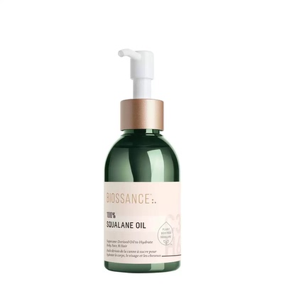 BIOSSANCE100%角鲨烷精华油甘蔗提取水润柔软淡细纹