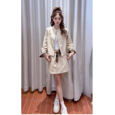 IEF/爱依服2026新款秋季梭织上下套短裙7731-DZ59015-