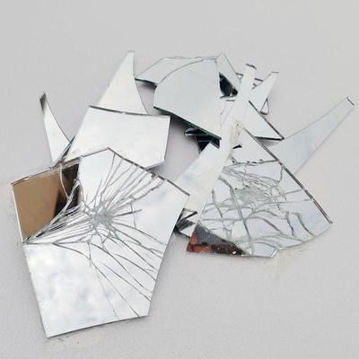 碎镜子碎玻璃多形状真玻璃