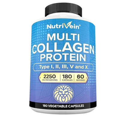 Nutrivein Premium Multi Collagen胶原蛋白关节头发皮肤骨骼指甲