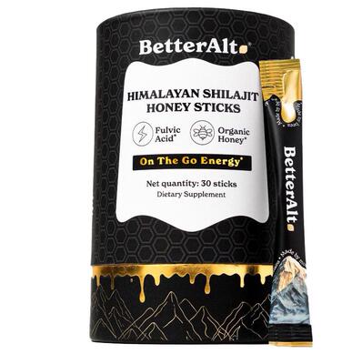 Better Alt  Himalayan Shilajit Sticks喜马拉雅蜂蜜棒+藏红花