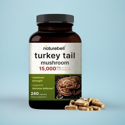 成人灵芝健康保健火鸡尾菇胶囊