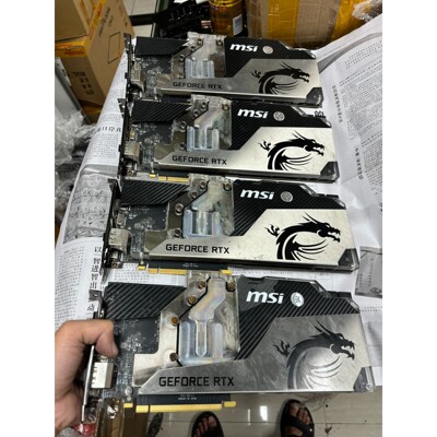 【议价产品】微星魔龙版RTX2080 8G,水冷版,双8P供电,成色如图询