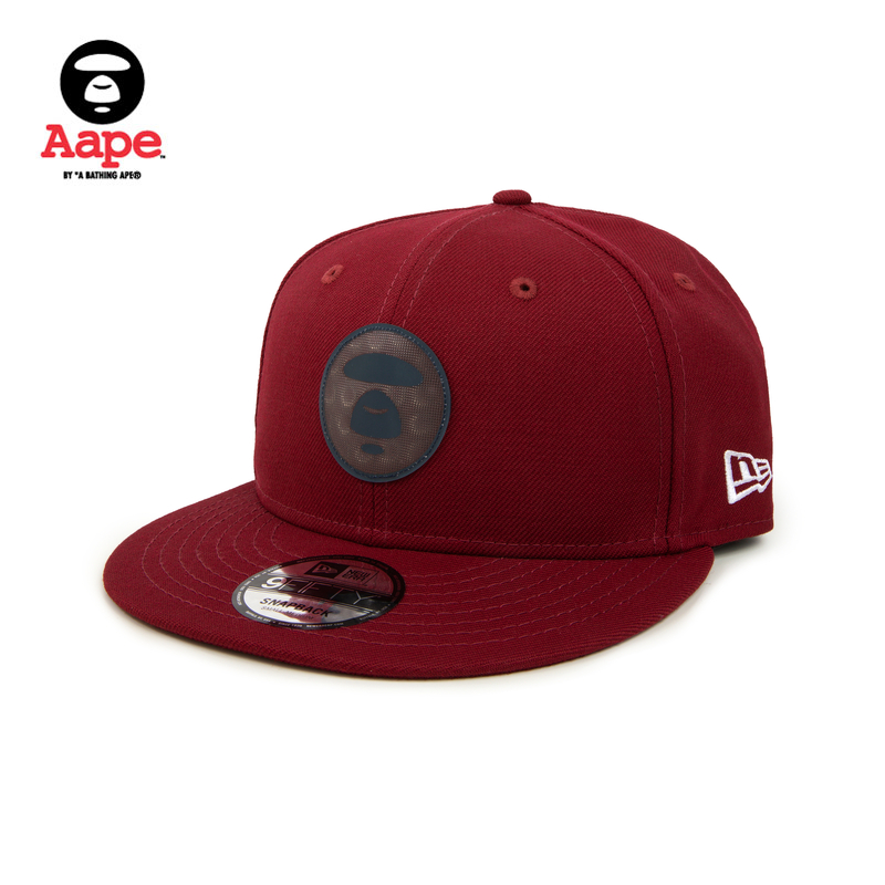Aape旗舰店猿颜标志字母刺绣街头休闲鸭舌帽4941XXH_虎窝淘