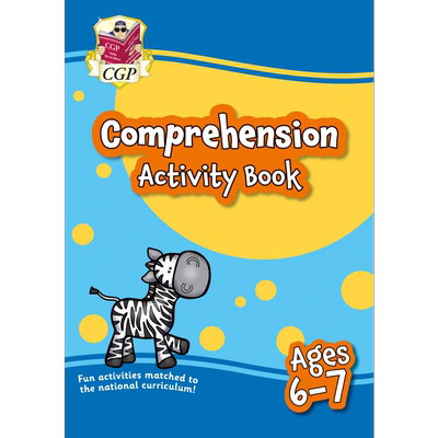 英国原版CGP教辅 6-7岁英语理解活动书 非常适合家庭学习New English Comprehension Activity Book for Ages 6-7 大音