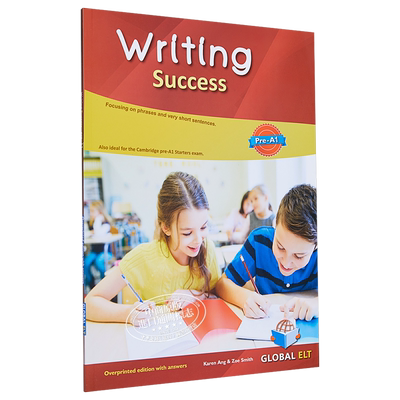 Writing Success CEFR Pre-A1 写作训练 教师用书家长指南含听力音频及套印答案范文 剑桥YLE考试适用 GLOBAL ELT