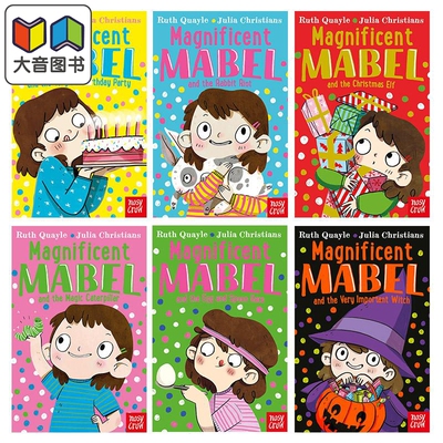 Magnificent Mabel 梅布尔系列6册套装 幽默搞笑短篇小说 插图故事图画书 英文原版 进口图书 5-7岁