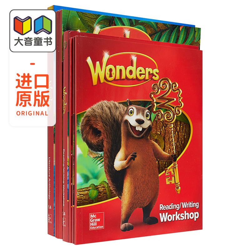 Wonders Reading Writing Workshop with Literature Anthology Package 1美国麦 ...