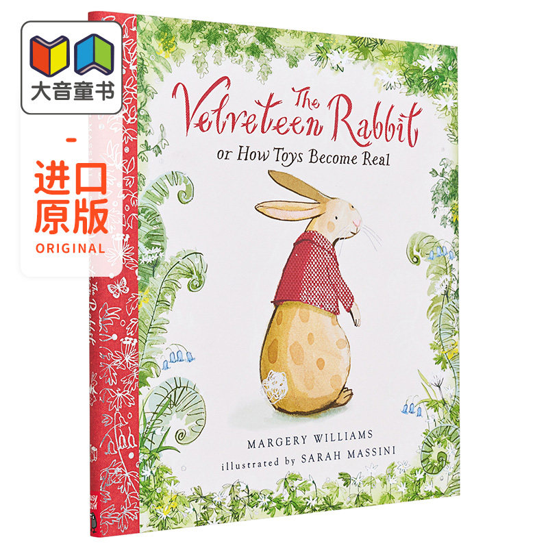 Sarah Massini The Velveteen Rabbit绒毛兔精装儿童文学绘本 Nosy Crow经典系列故事读物图画书英文原版 ...