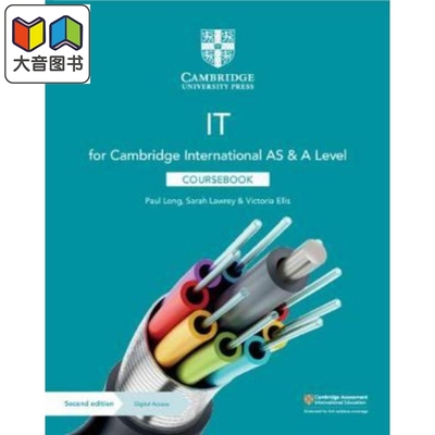 Cambridge International AS & ALevel IT Coursebook剑桥国际IGCSE和A Level计算机课程教材 大音