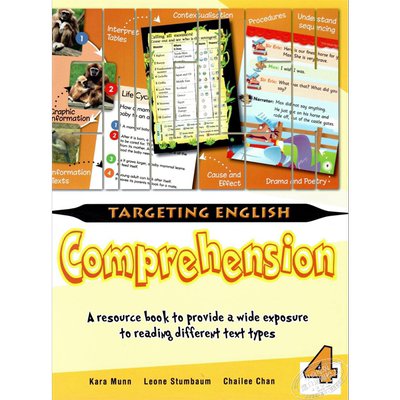 【新加坡英语教材】Targeting English Comprehension Book 4 目标英语阅读理解4 含答案 小学英语文本文章 7-12岁
