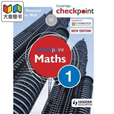 Checkpoint Maths Student's Book 1英文原版 剑桥检查站数学学生用书1 大音