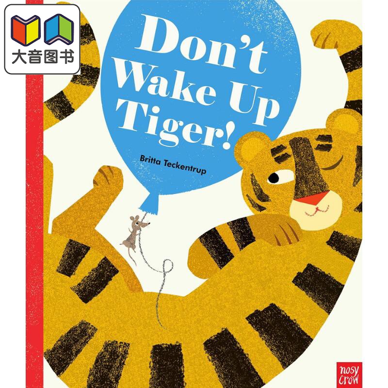 Britta Teckentrup别叫醒老虎Dont Wake Up Tiger英文原版儿童纸板书故事绘本动物故事图画书进口儿童读物大音_虎窝淘