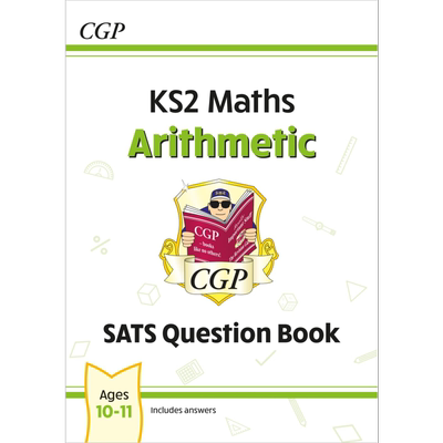 英国CGP教辅 新KS2数学SATS问题书 算术 10-11岁 含答案 英文原版New KS2 Maths SATS Question Book: Arithmetic 大音