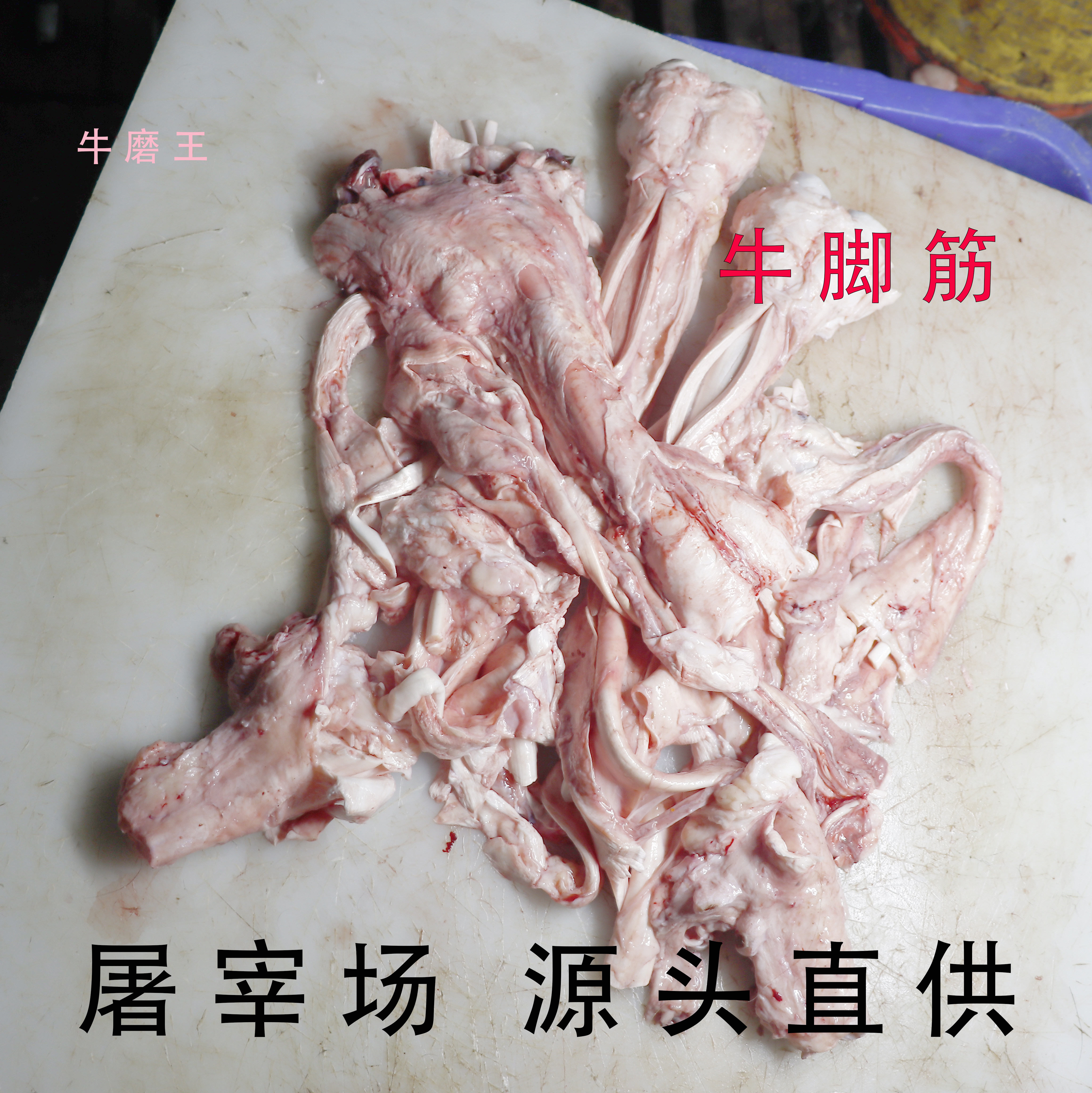 牛脚筋10斤新鲜速冻发贷商用牛杂制品