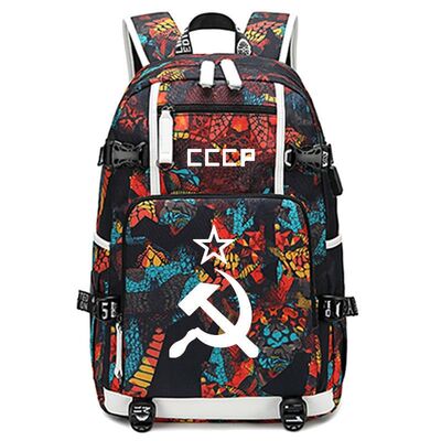 苏维埃学生书包共和国苏联肩背包