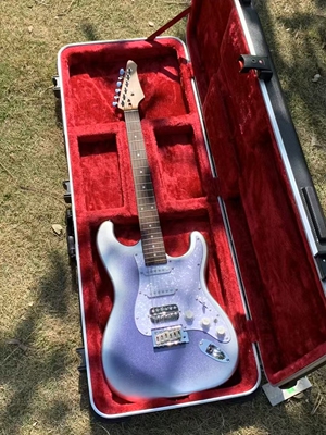 J&D GUITARS电吉他STRM80 jd梦幻紫冰花电吉他杨木琴体男女生