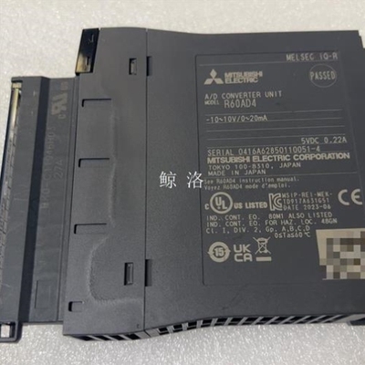 【议价】议价三菱PLC模块R60AD4 R60AD4 未使用没有