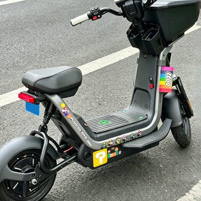 适用九号v70改装大全装饰贴纸发条fz160/vzmix通用电动车实用装备