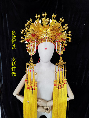 三凤冠五凤冠泰山奶奶菩萨帽