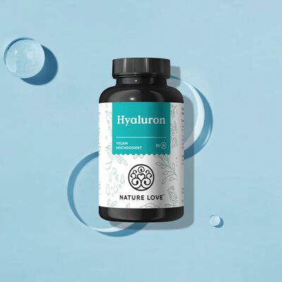 德国NatureLove进口玻尿酸锌胶囊内服深层皮肤补水保湿90粒