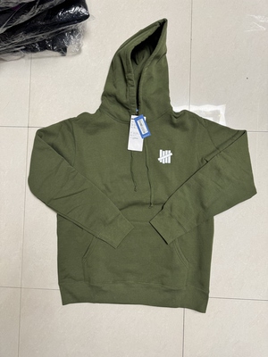 旭洋体育UNDEFEATED 五条杠经典Logo印花图案加绒连帽卫衣 男款