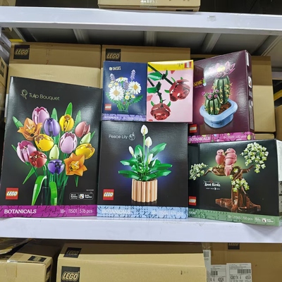 LEGO乐高花植积木11509/10328/11501/11504/10280/10374玩具10370