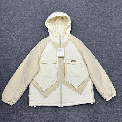 禾zi家 潮牌工装假俩件情侣棉服外套