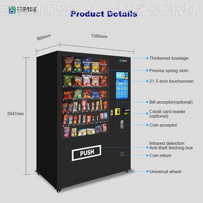 Snaock and DrinLNKkc Vending Mahine Cmbo endinVg Machine