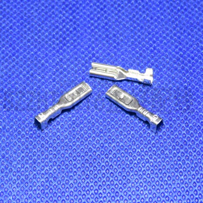 2.8插簧接线端子110拔插式黄铜镀锡平插线耳端头接插件A脚5000个